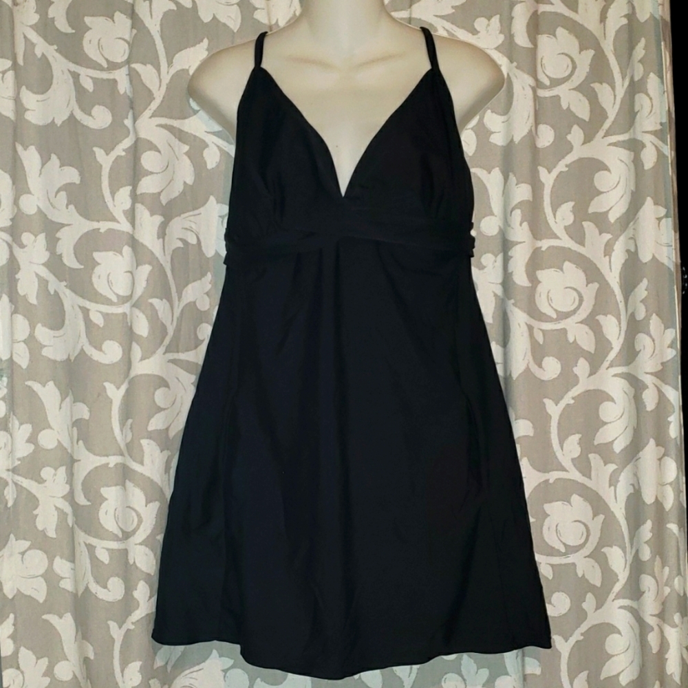 Euc One Piece Bathing Suit With Pockets - Gem
